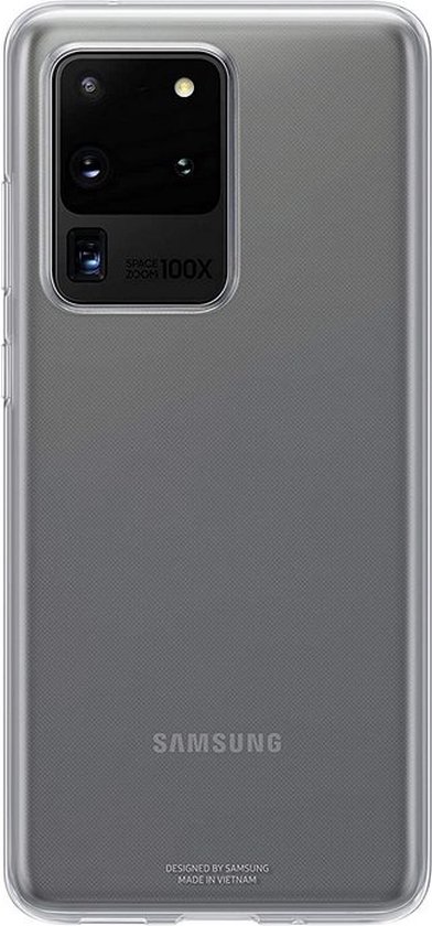 Samsung Galaxy S20 Ultra - Clear Cover Origineel - Transparant | bol