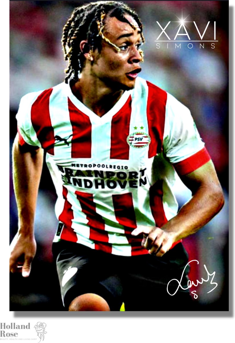 Poster Xavi Simons | Nederlands Elftal | WK 2022 | PSG | FC Barcelona ...