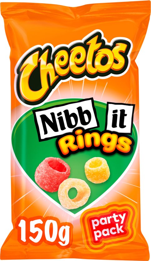Cheetos - Nibb-It Rings Naturel Chips - 12x150 Gram | bol