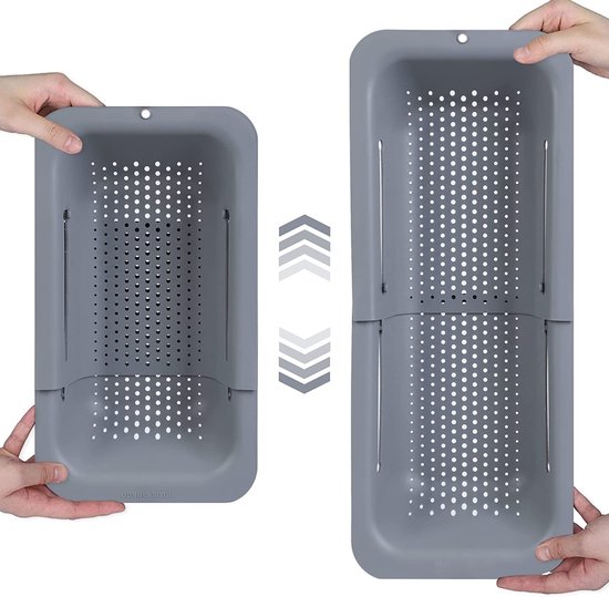 Passoire évier cascade passoire extensible cuisine - Lessive fruits et ...