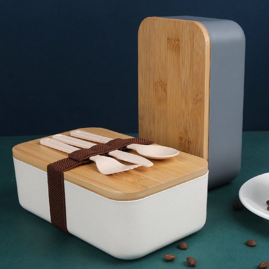 lunchtrommel bamboe broodtrommel bamboe lunchbox brood trommel van ...
