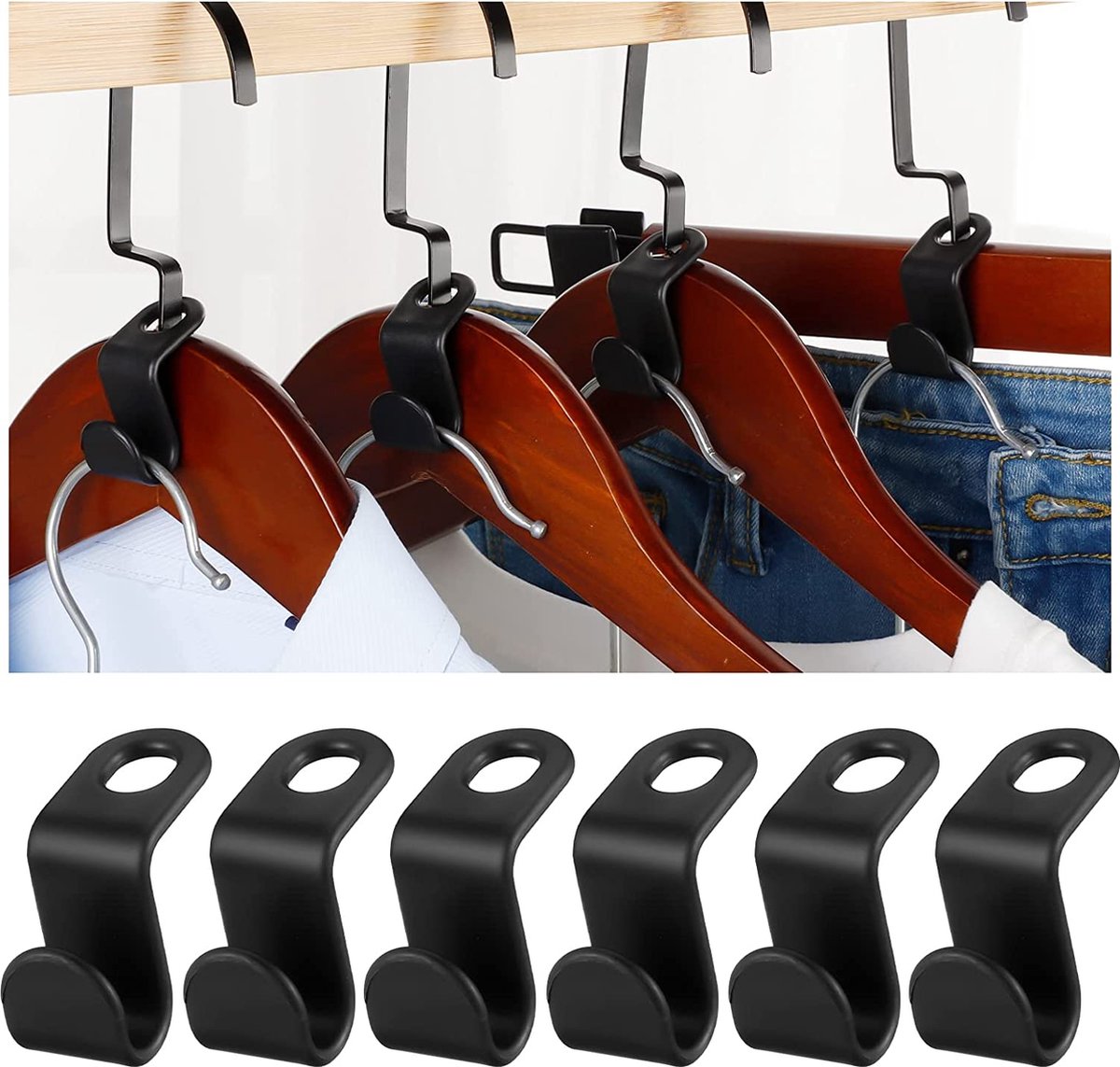 Kleding hangers set – clothes hanger set | bol.com