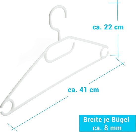 Kleding hangers set – clothes hanger set | bol.com
