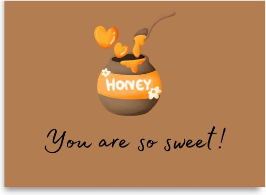 Wenskaart - You are so sweet! | bol