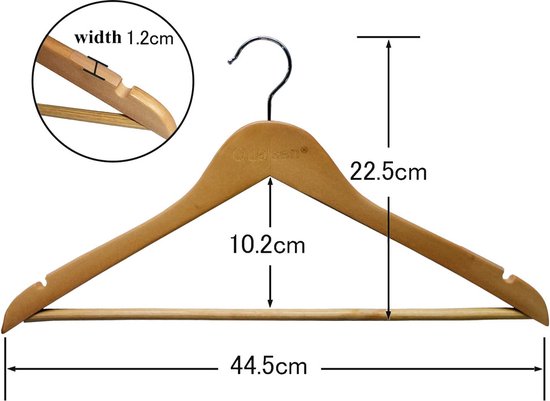 Kleding hangers set – clothes hanger set | bol.com