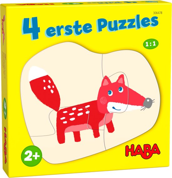 HABA 4 eerste puzzels – In het bos | bol