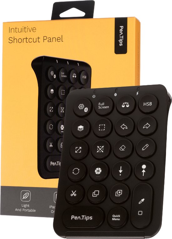 PenPad | Zwart | iPad | Procreate | Sneltoetsen | Toetsenbord | Tekenen ...