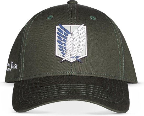 Attack on Titan - Adjustable Cap met Rubberen Patch | bol.com