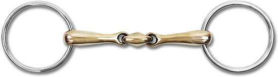 Cupris Double-jointed Snaffle, Solid | 14 | bol