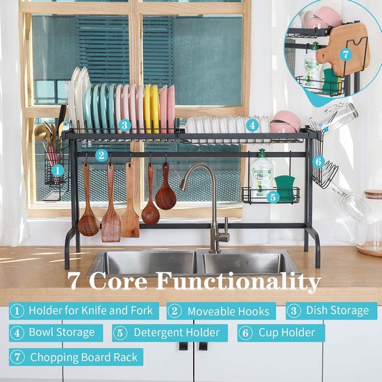 Keuken Afrdruiprek – Keuken Accessoires – Droogrek voor Afwas | bol