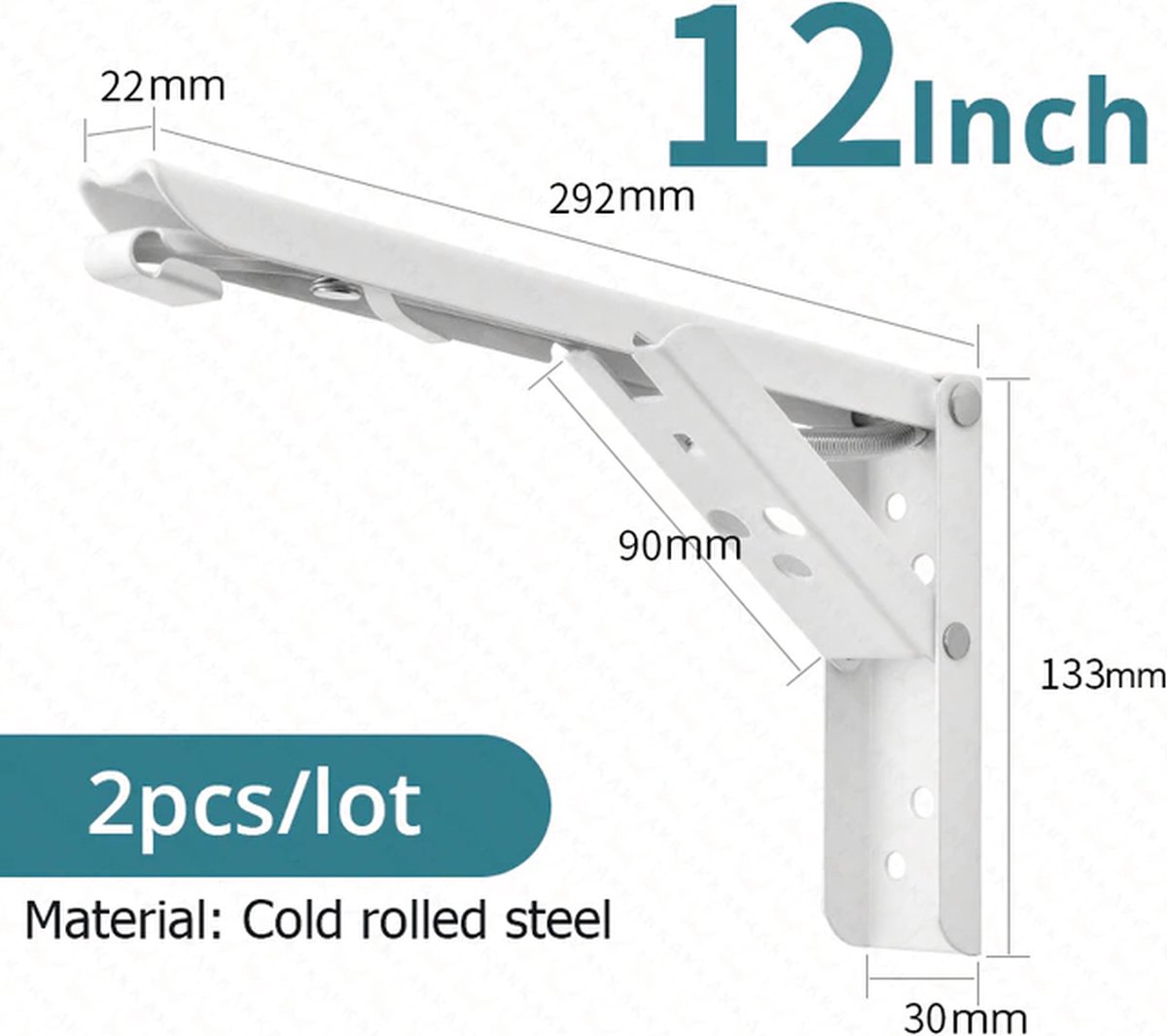 Kak 2Pcs Klaprooster Beugels Heavy Duty Rvs Inklapbare Plank Beugel ...