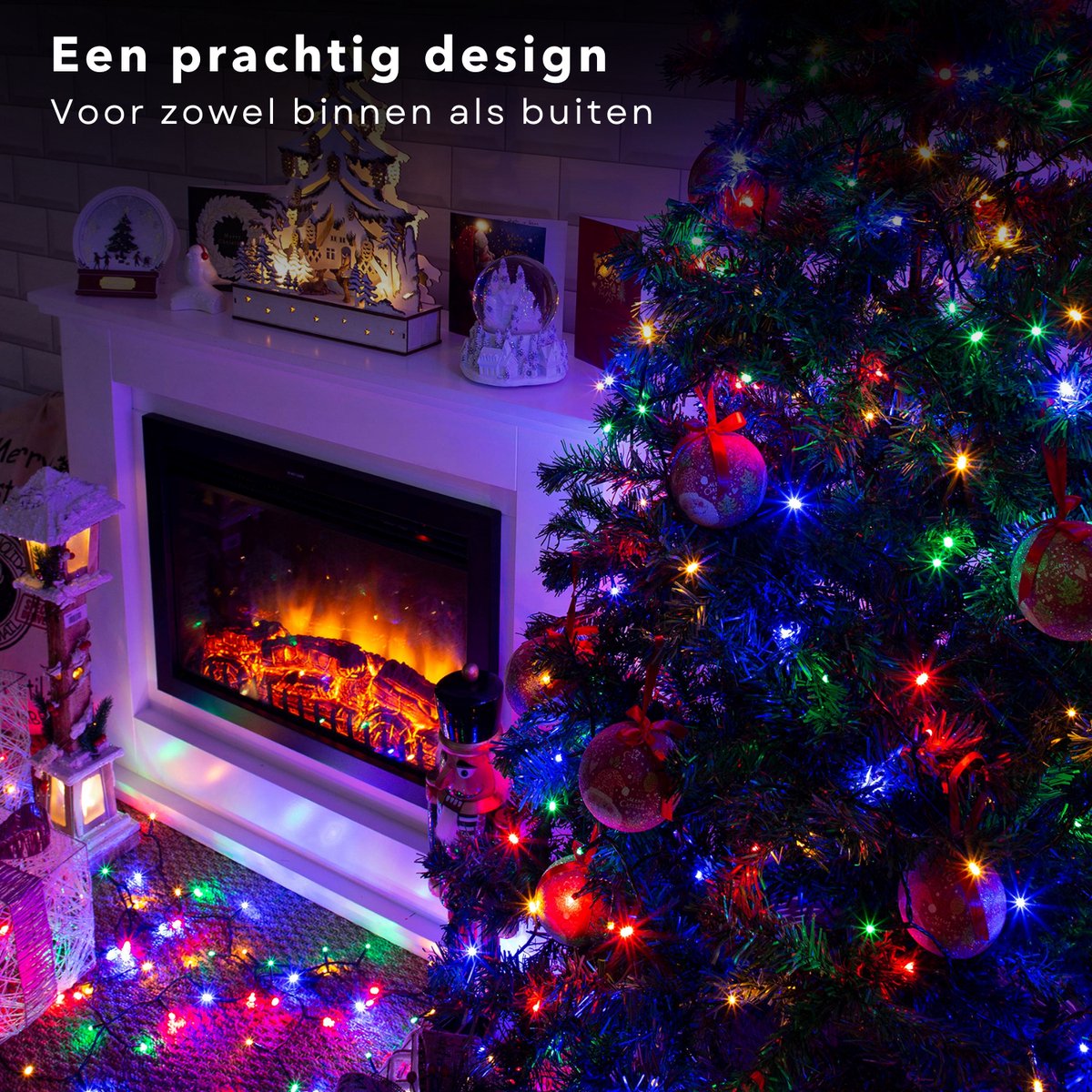 Cheqo® XL Kerstboomverlichting - Clusterverlichting - Kerstlampjes ...