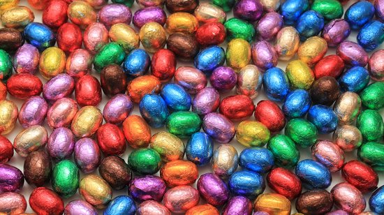 PB-Collection - Premium Tafelzeil Chocolade Eitjes 140x250cm - Voorjaar ...