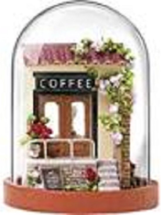 Miniatuur bouw - bouwpakket - Miniature scene onder mini stulp - Mini ...