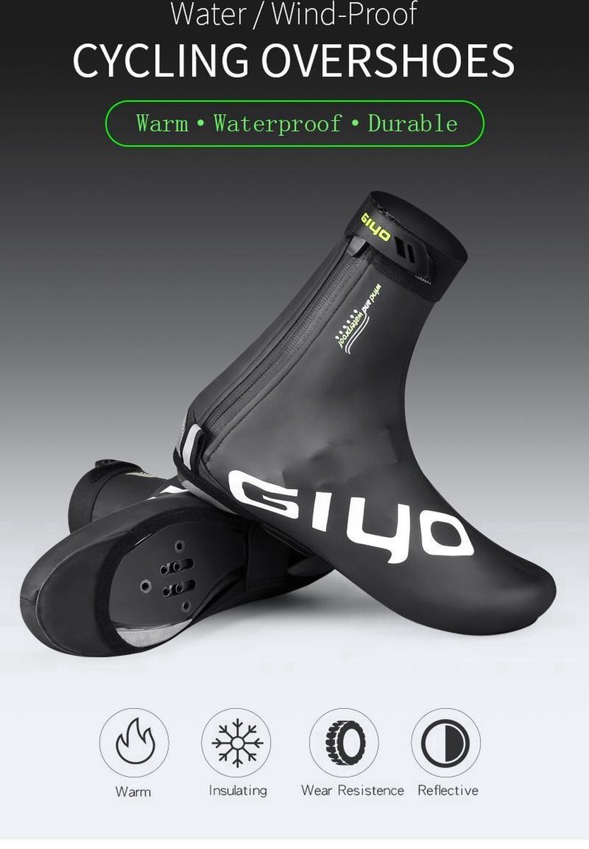 Giyo overschoenen - Maat 46/47 (XXL) - 1 paar - Mountainbike ...