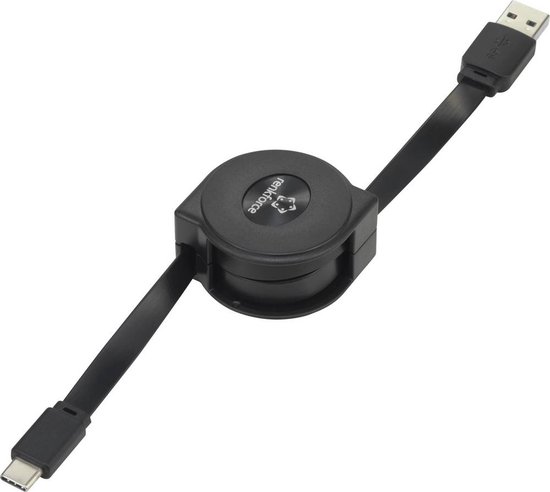 Renkforce USB-kabel USB 3.2 Gen1 (USB 3.0 / USB 3.1 Gen1) USB-C stekker ...