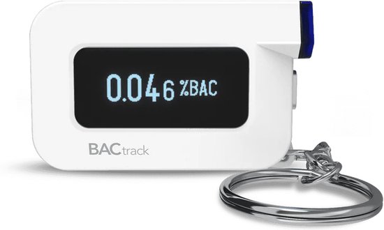 BACtrack C6 Keychain Breathalyzer Mobiele Alcoholtester/Blaastester | bol