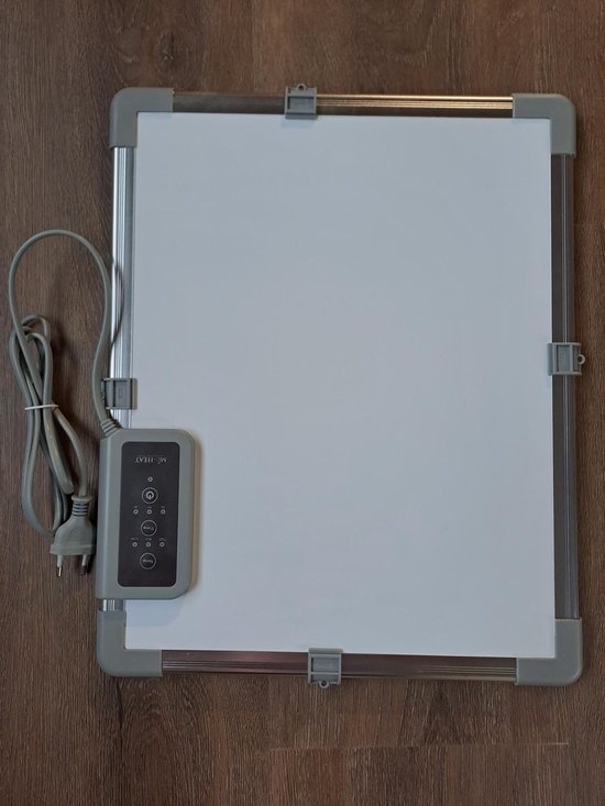 Infrarood bureau verwarmer 36x45cm 117W | bol.com