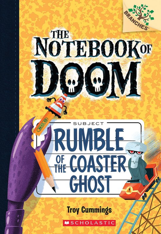 The Notebook of Doom 9 - Rumble of the Coaster Ghost: A Branches Book ...