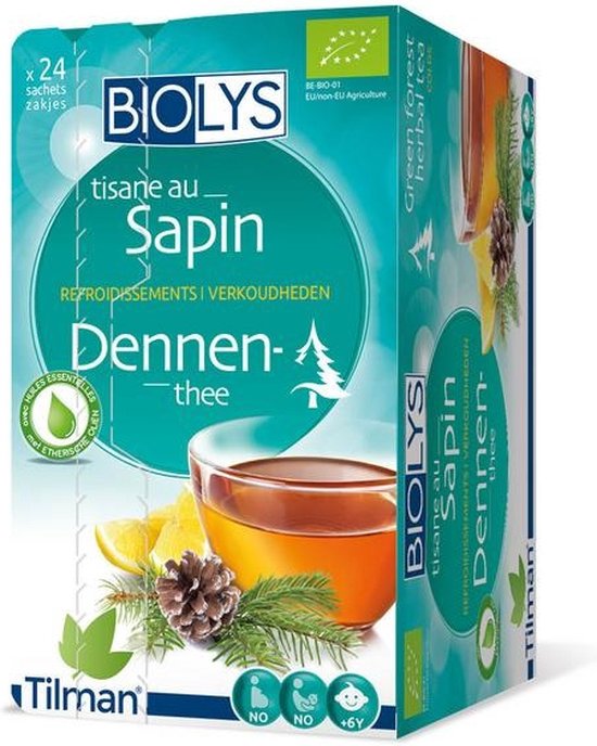 Biolys Dennen Thee Zakje 24 | bol.com