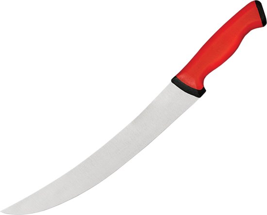 Slagersmes - 21 cm - gebogen - Premium | GGM Gastro | bol