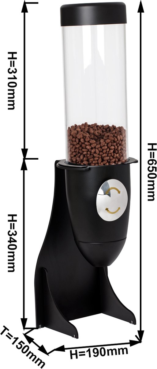 Cornflakes dispenser | GGM Gastro | bol.com
