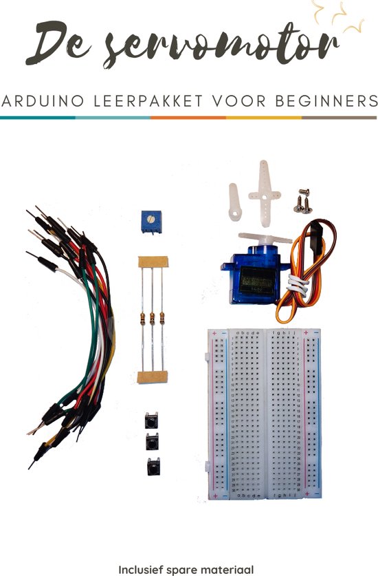Aansturen van een servomotor voor beginners: Pakket 3 - [servomotor ...