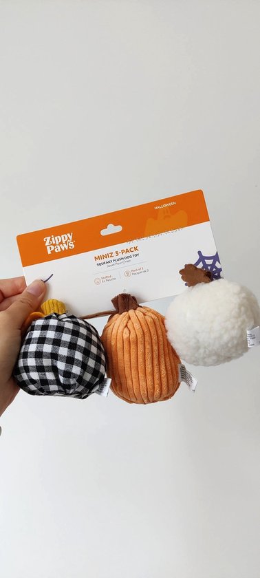 ZippyPaws Halloween Mini Pumpkinz | bol