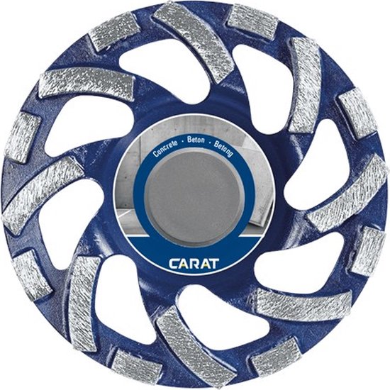 Carat Slijpkop Beton Ø180X22,23 Mm Dustec®, Cubc Classic | bol