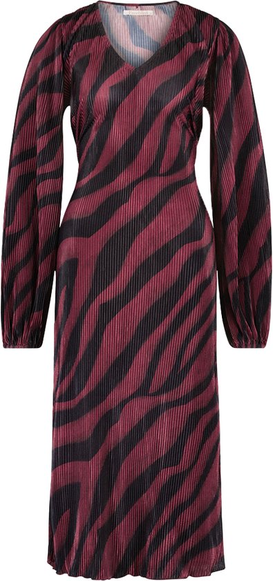 Freebird Malia Ls Dress Jurken Dames - Kleedje - Rok - Jurk - Bordeaux ...