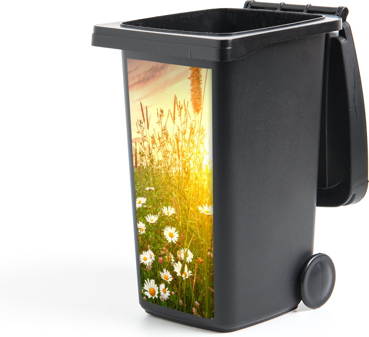 Container sticker Bloemen - Madelief - Natuur - Zon - Horizon - 44x98 ...