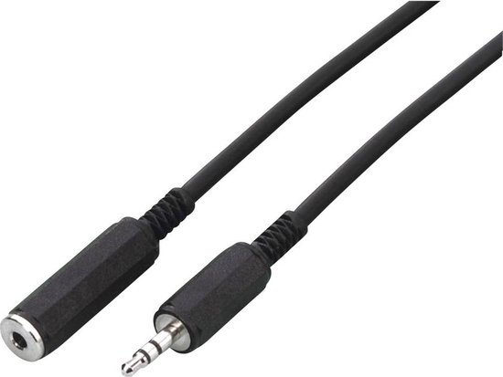 Monacor MEC-635 Audio Adapterkabel Zwart | bol.com