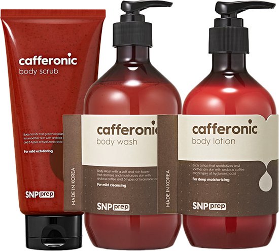 SNP Cafferonic Bodycare Set | bol.com