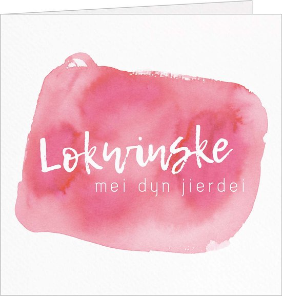 Kadootsje Handgemaakte Friese Wenskaarten Lokwinske Mei Dan Jierdei