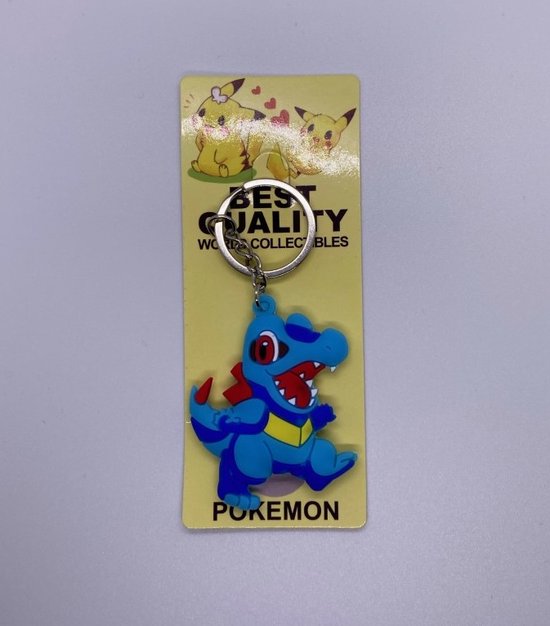 Totodile - 3D - Sleutelhanger - keychain | bol.com