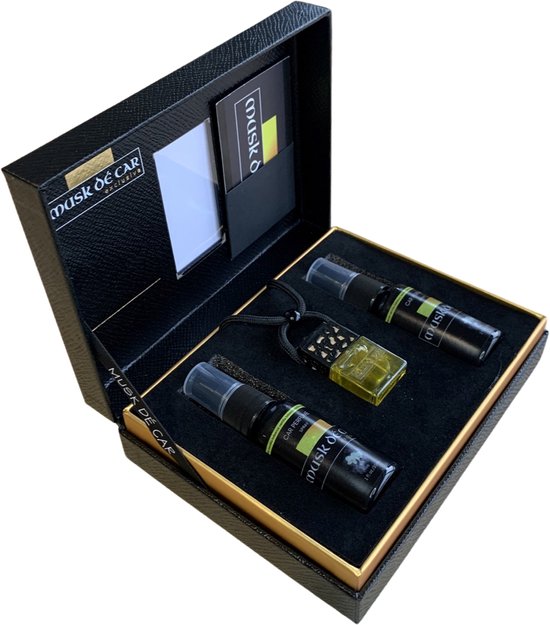 Musk dé Car Exclusive - Tobacco Vanille - Ultimate giftbox - Autoparfum - Auto... | bol.com