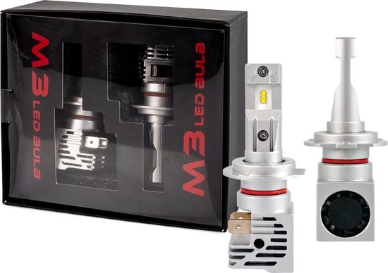 H7 koplamp set daglichtwit 6500K - 50 Watt & 5000 Lm/stuk | 12V & 24V ...