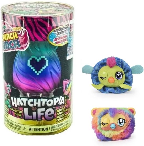 Hatchimals Hatchtopia Life, 5 cm grote Hatchimal-knuffels met ...