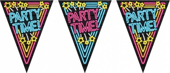 Party Time Verjaardag Decoratie Versiering - Feest Versiering ...