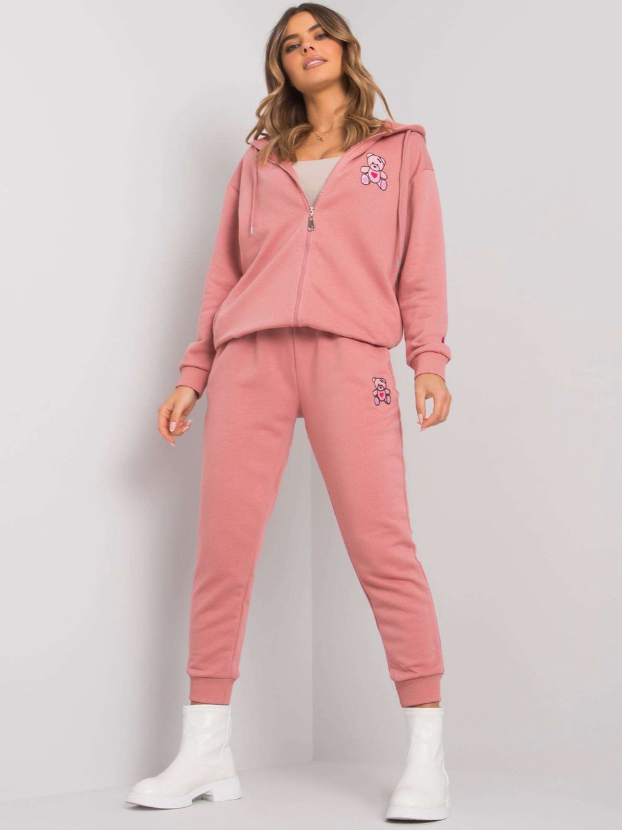 Donker Roos Dames Trainingspak / Joggingpak met Vest Maat S/M | bol.com