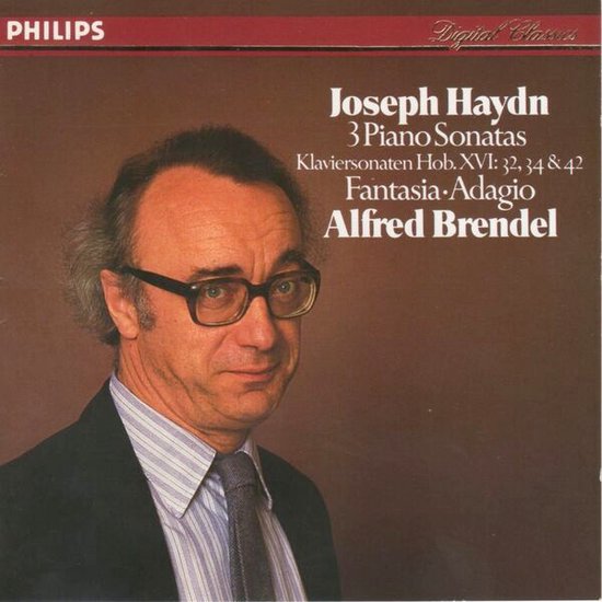Joseph Haydn: 3 Piano Sonatas; Fantasia; Adagio, Alfred Brendel | CD ...