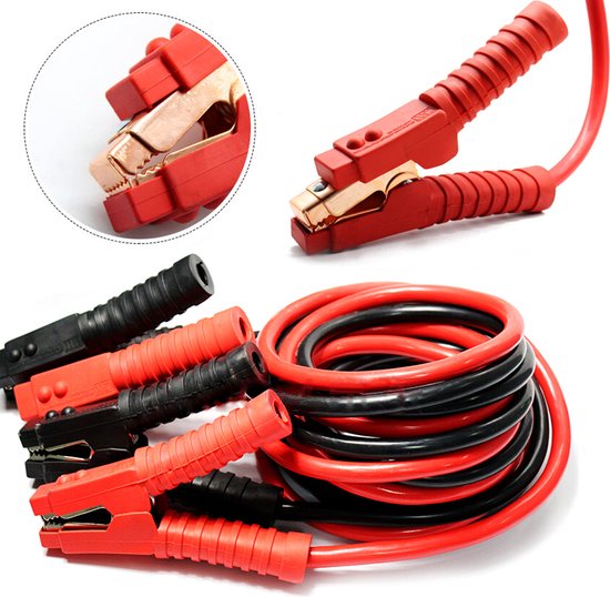 Startkabels 2x6M 1200AMP - Jumper Kabels - Auto Hulppakket Batterij ...