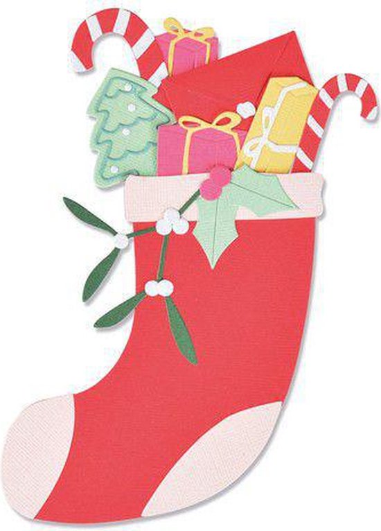 Sizzix Thinlits Die Set 14PK - Stocking Fillers 664716 | bol.com