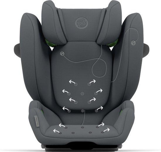 Cybex Autostoel Solution G I-Fix Monument Grey/Dark Grey | bol.com