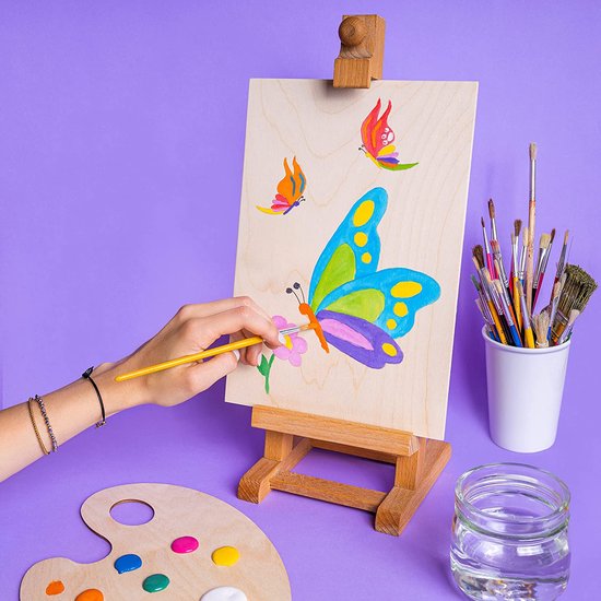 Creative Deco 10 x A5 Plaques Multiplex 3mm | 148 x 210 x 3 mm (+/- 0,5 ...