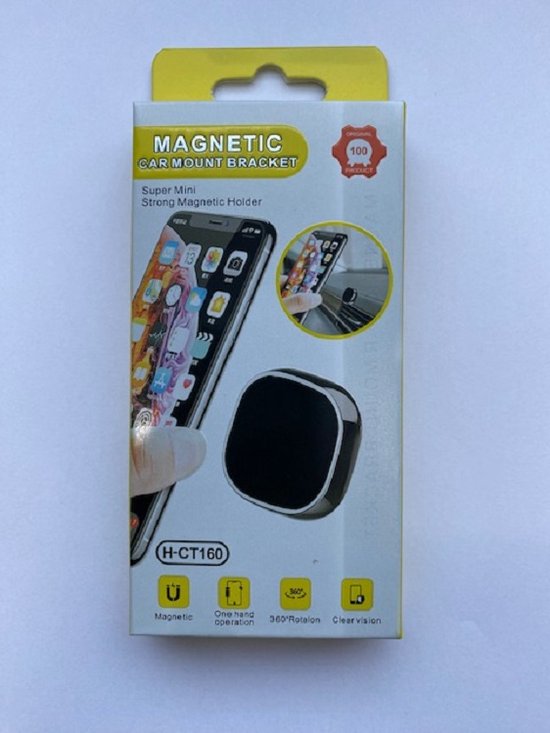 Super Mini Sterk Magneet Auto Houder - Universele Auto Houder ...