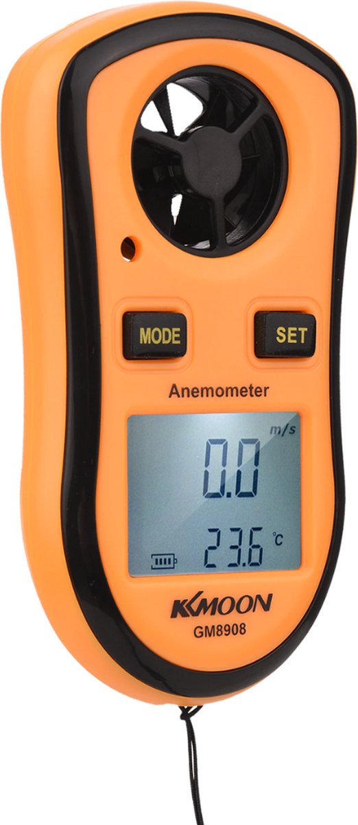 Currero Windmeter - Anemometer - Windmeter Voor Buiten - Handwindmeter ...