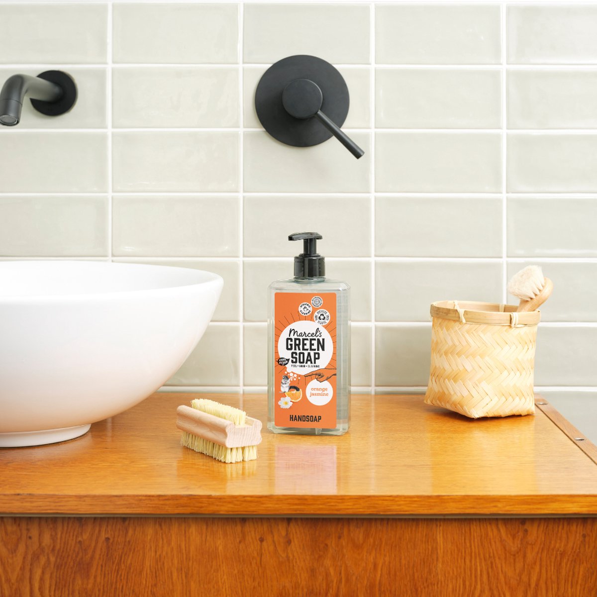 Marcel's Green Soap Handzeep Sinaasappel & Jasmijn - 500 ML | bol