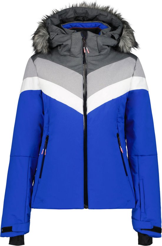 Icepeak Electra Jacket - Blue - Wintersport - Jassen - Ski Jassen | bol.com