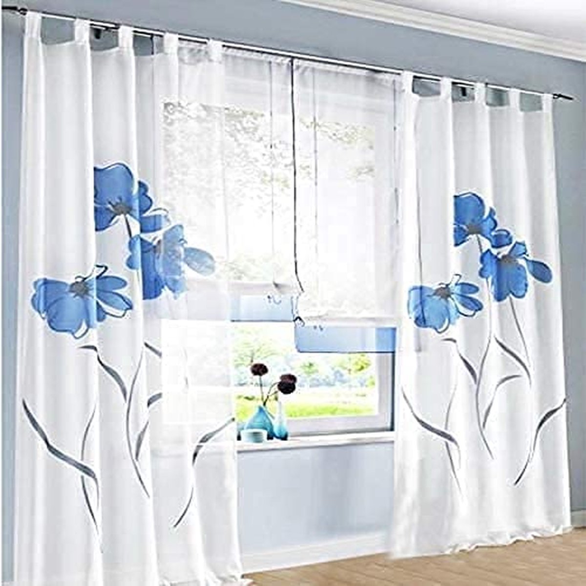 Premium Vitrage – Woonkamer Raam Accessiores – Curtains – Voile | bol.com